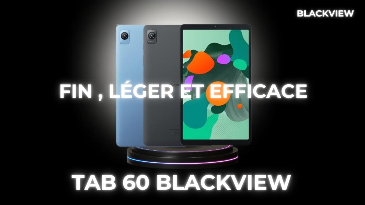 Tablette Tab 60 Blackview Tunisie- 6/128 GO -Prix wincom